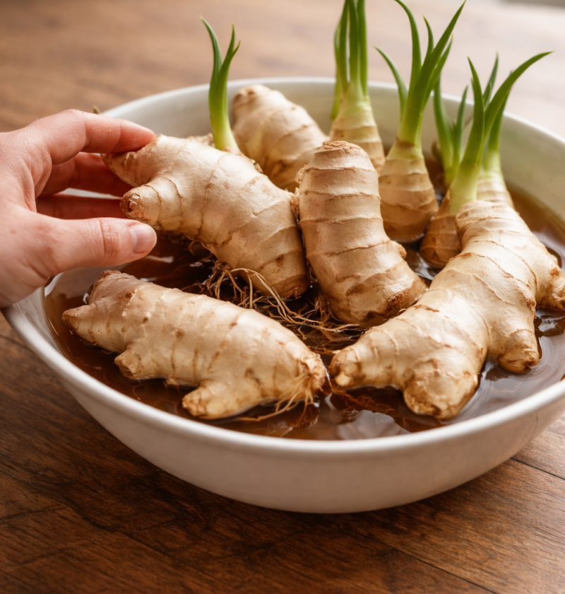 No Soil Needed: Beginner’s Guide to Growing Ginger in Water – Step-by ...